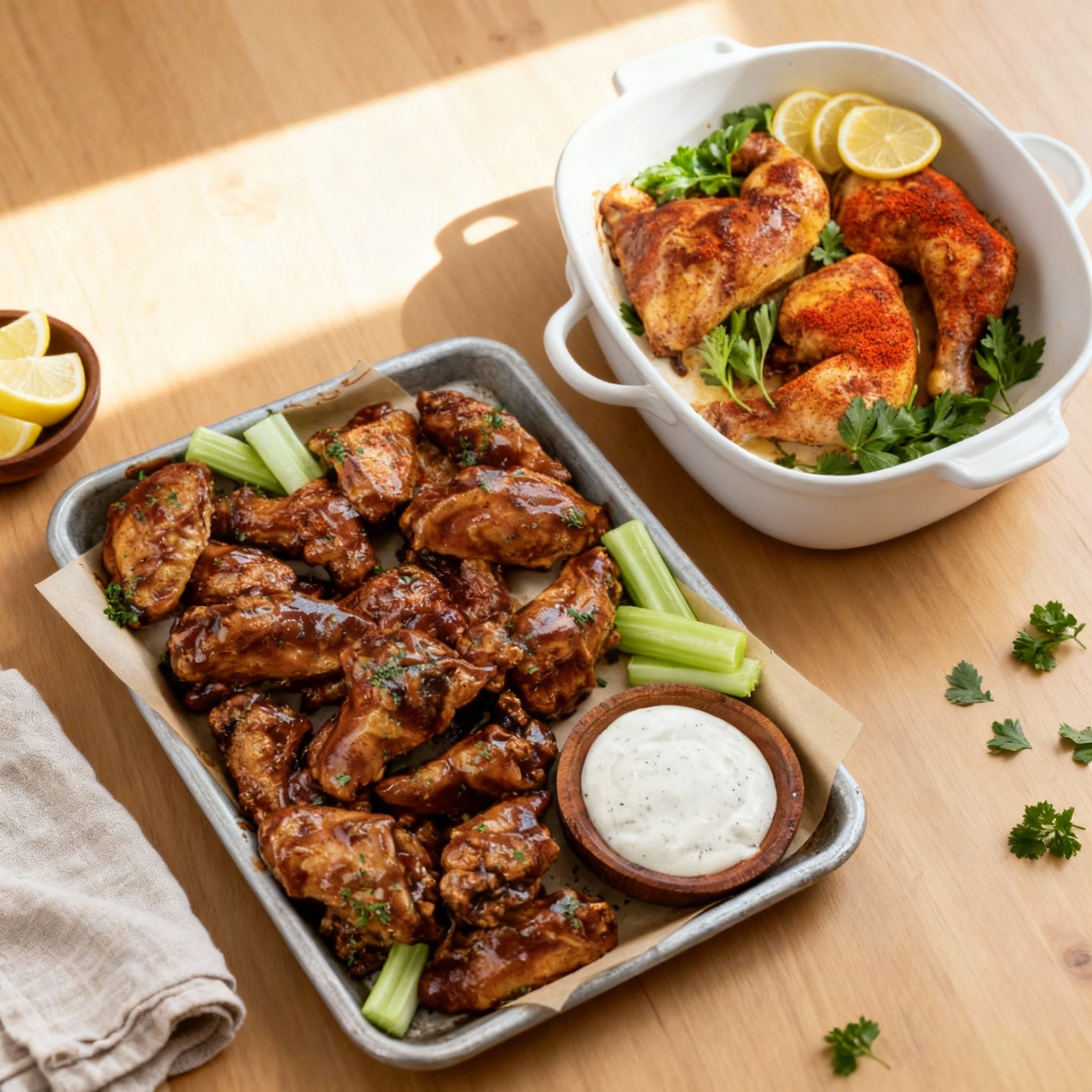 Understanding and Mastering Chicken Wings and Leg Quarters – The Fat ...