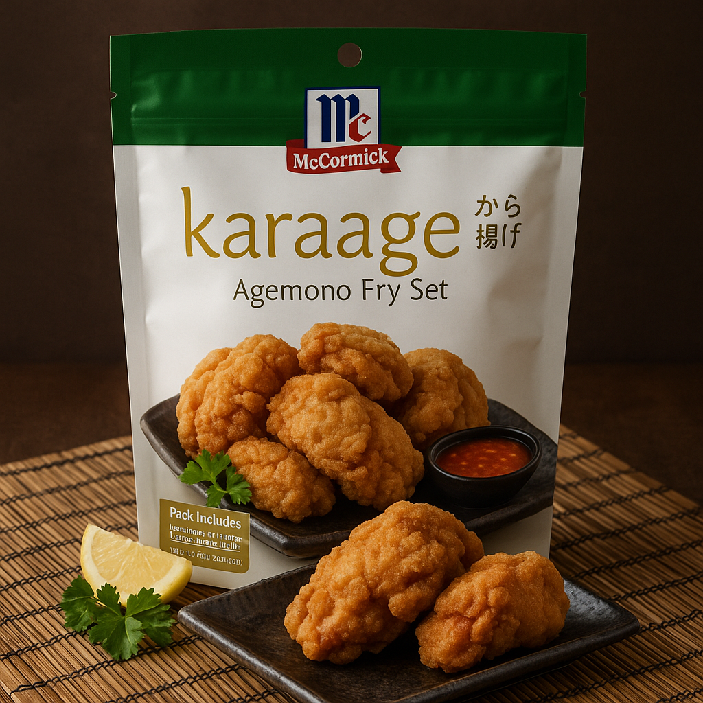 McCormick Karaage Agemono Fry Set: Crispy, Juicy Japanese-Style Chicke ...