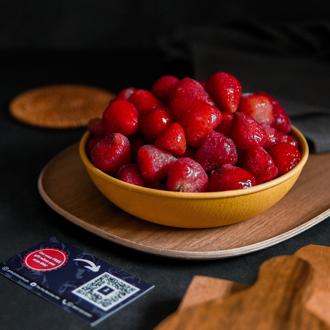 Frozen Strawberries – The Fat Butcher