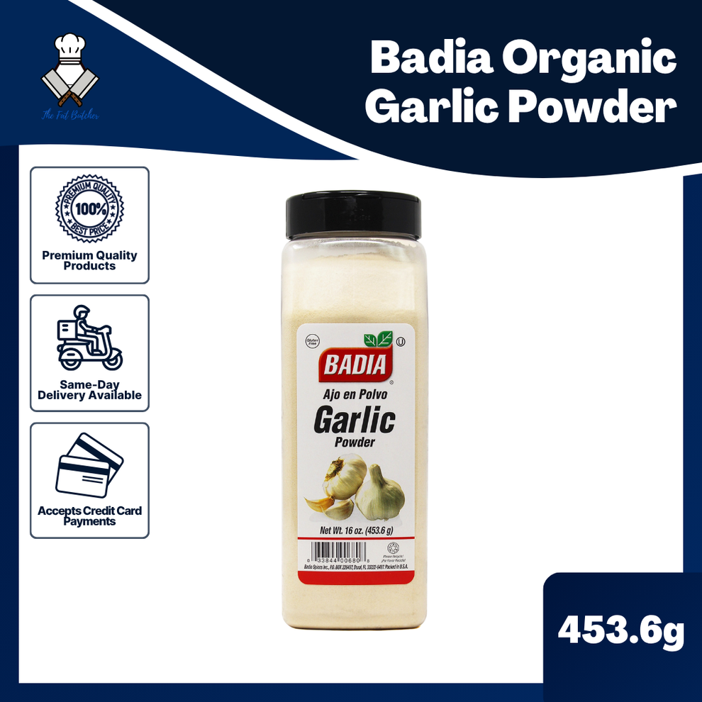 Badia Organic Garlic Powder – The Fat Butcher