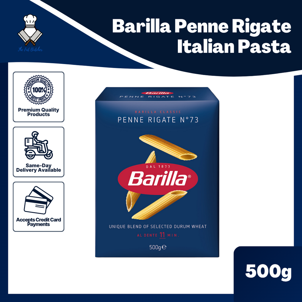 Barilla Penne Rigate Italian Pasta – The Fat Butcher
