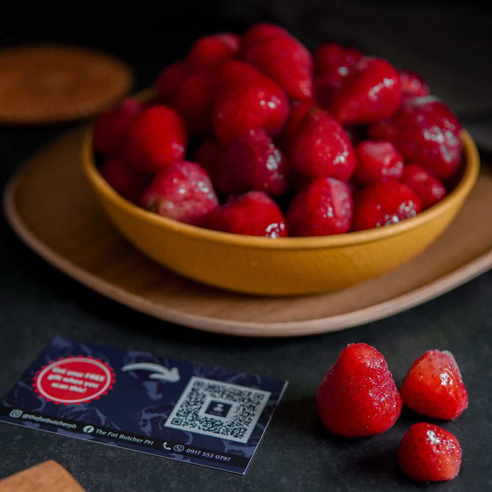 Frozen Strawberries – The Fat Butcher