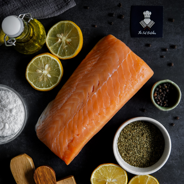 Salmon Loin Skinless (Sashimi Grade) – The Fat Butcher
