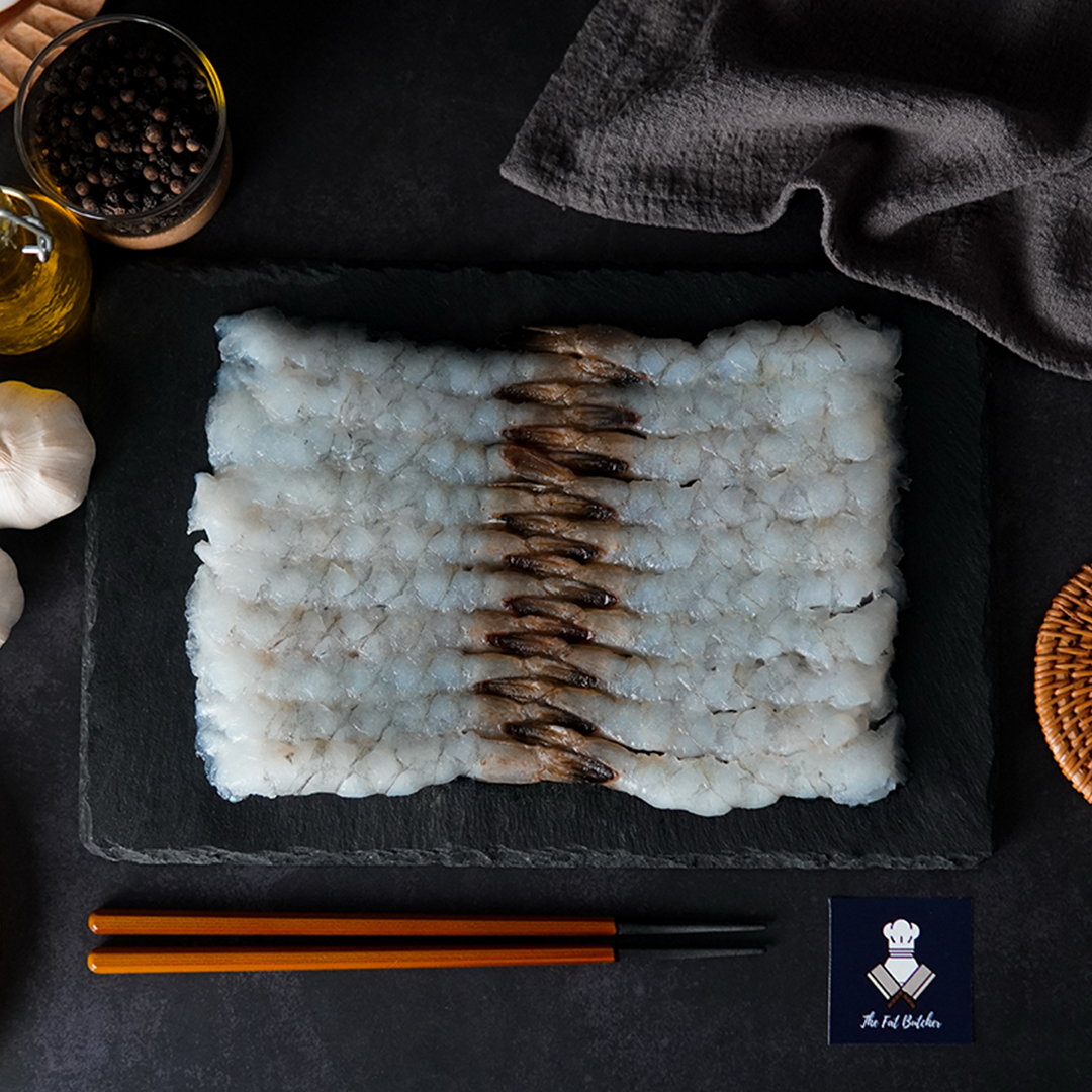 Nobashi Shrimp Tempura – The Fat Butcher