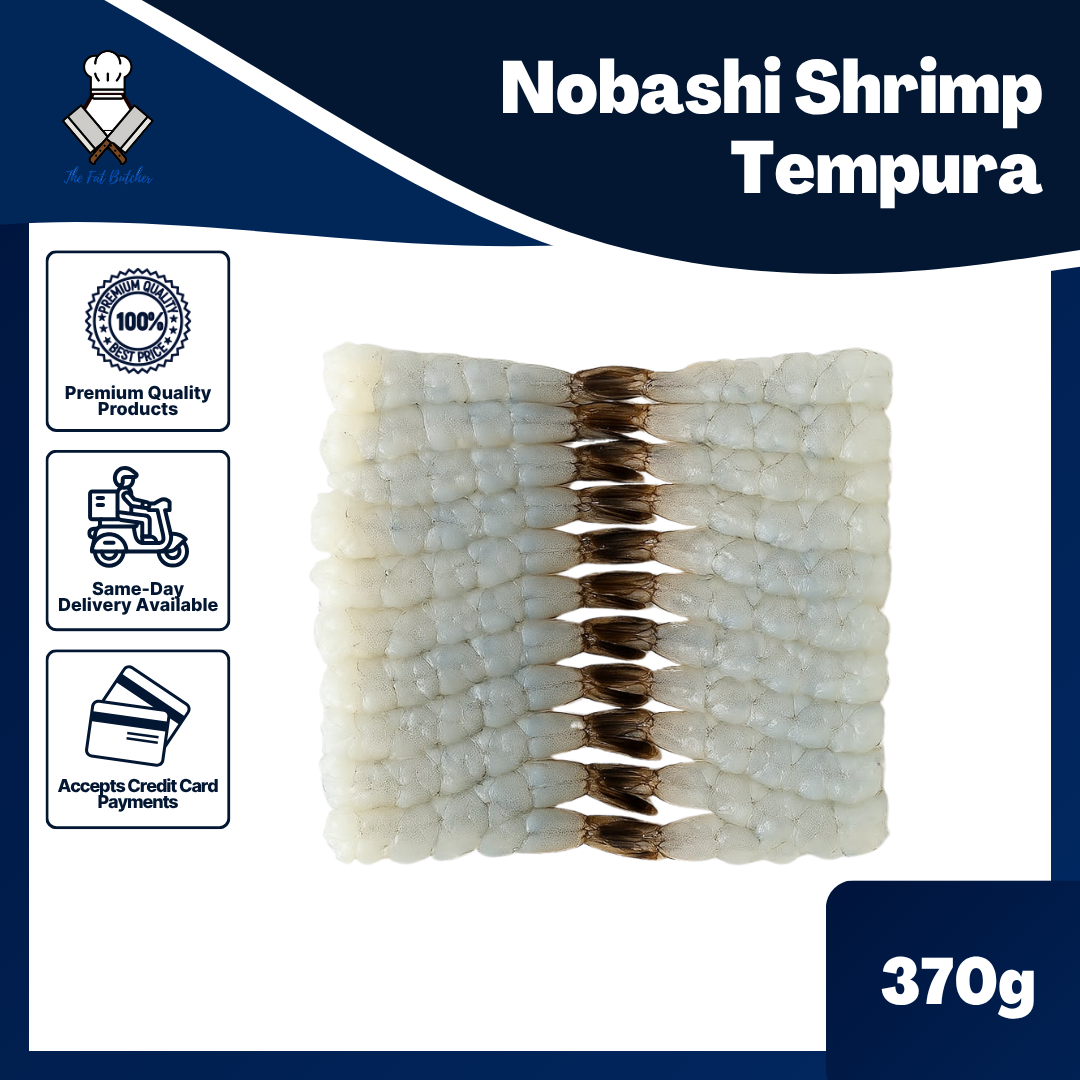 Nobashi Shrimp Tempura – The Fat Butcher