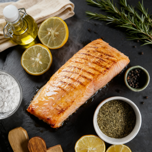 Salmon Loin Skinless - Sashimi Grade – The Fat Butcher