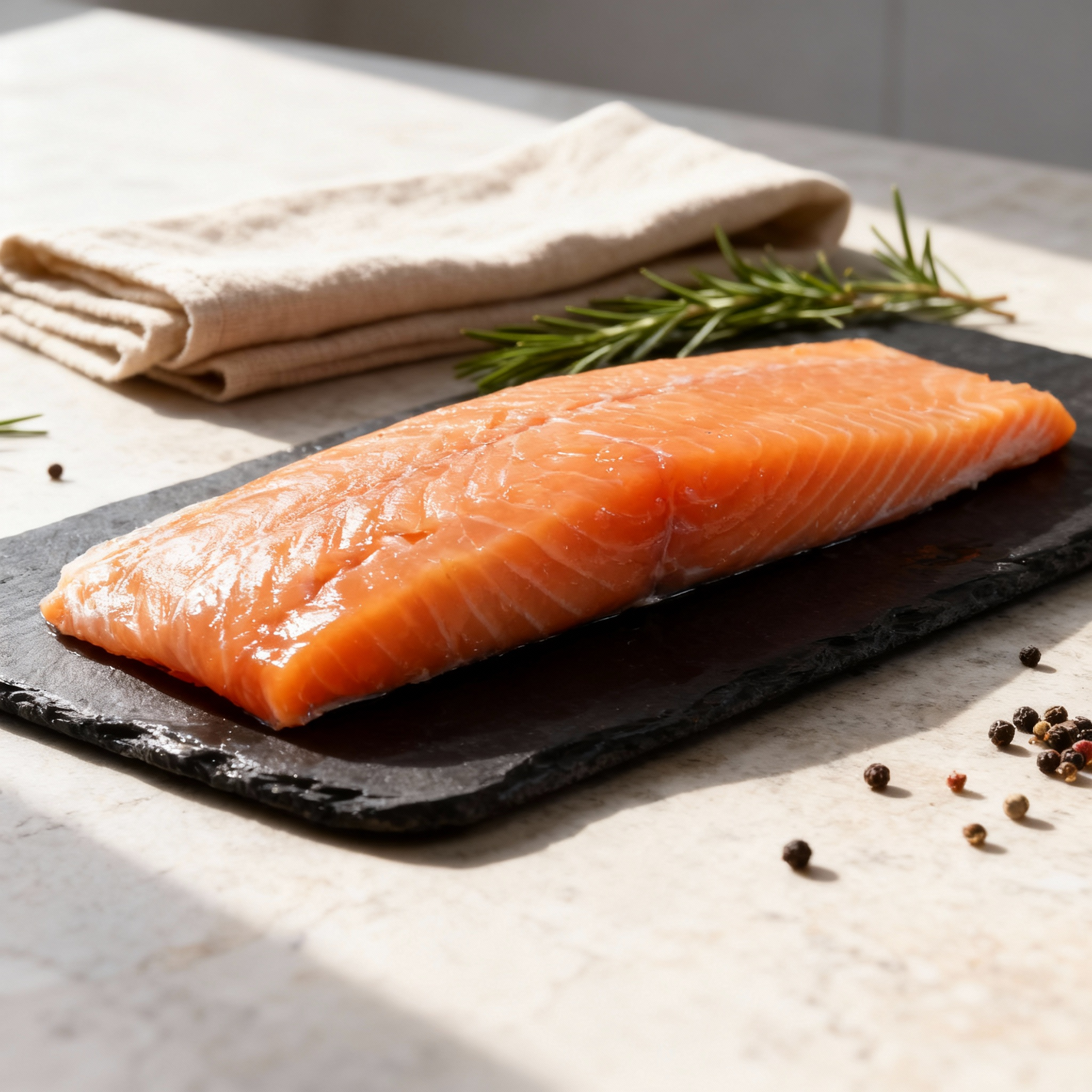 Salmon Loin Skinless - Sashimi Grade – The Fat Butcher