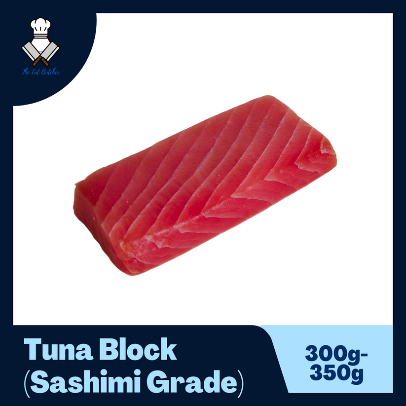 Tuna Block (Sashimi Grade) – The Fat Butcher