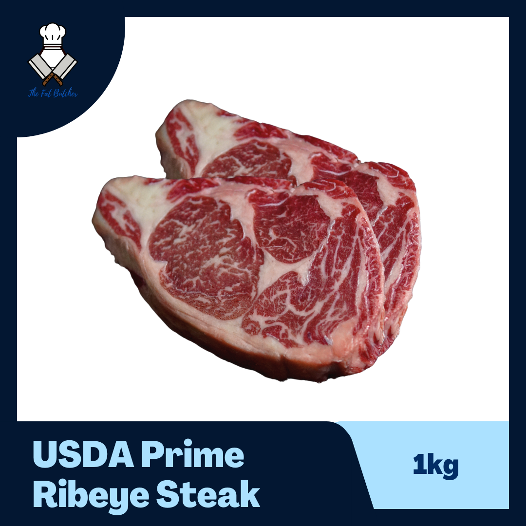 USDA Prime Ribeye Steak – The Fat Butcher