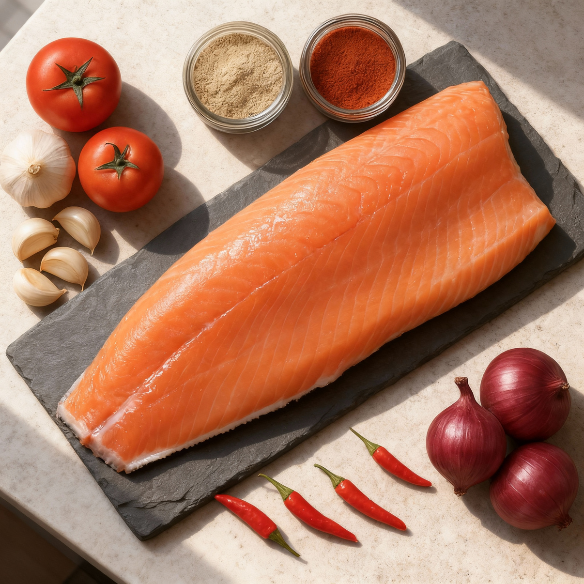 Salmon Fillet Slab – The Fat Butcher